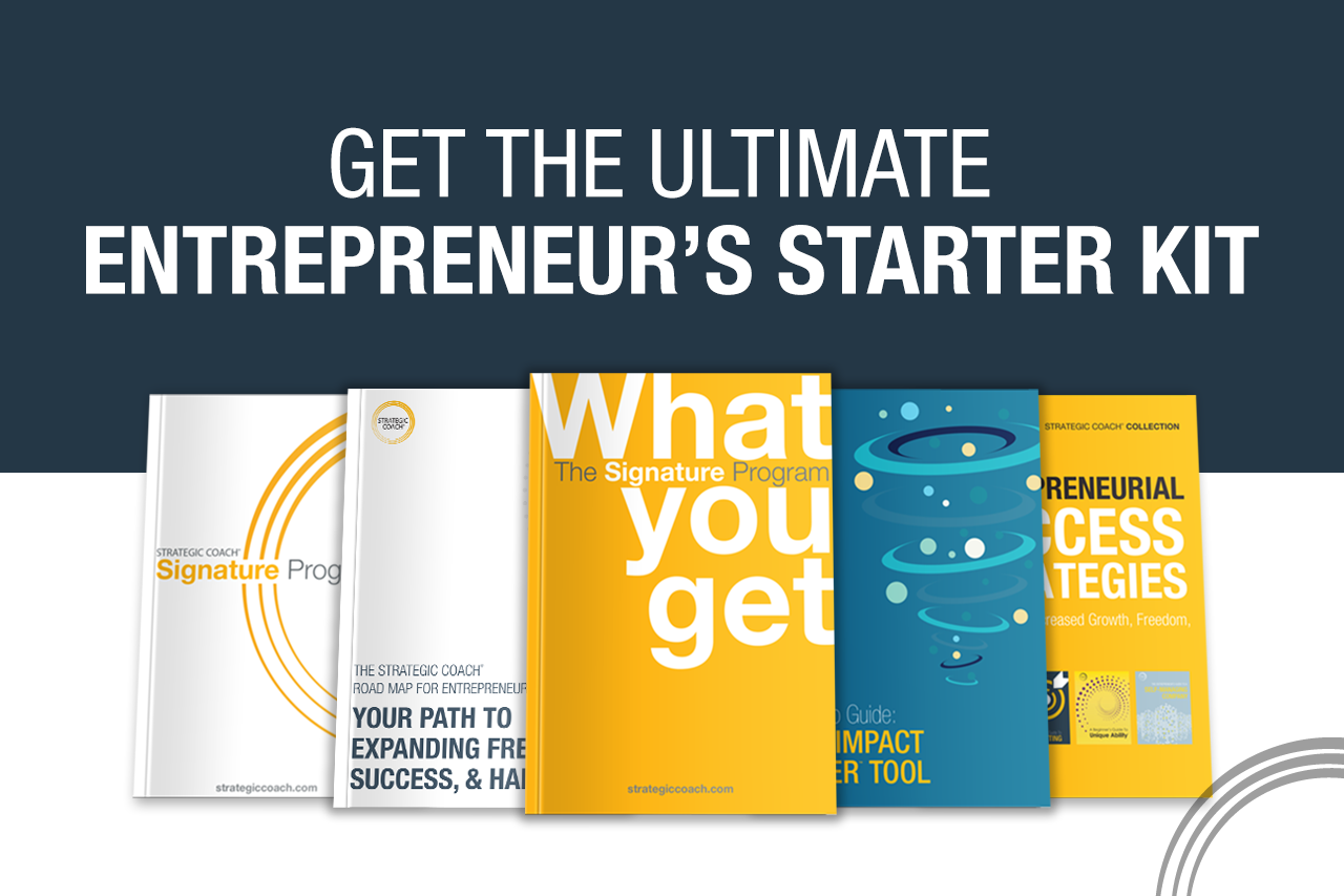 Strategic Coach Program Preview Package And Starter Kit